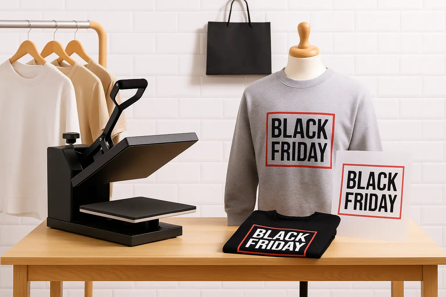 Prepare Your Store for the Shopping Season with Custom DTF Transfers Black Friday | DTF Missouri