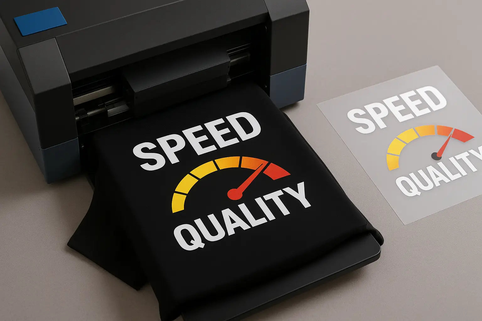 Understanding DTF printer speed vs quality | DTF Missouri